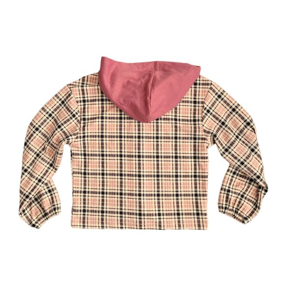 Beautees | Shirts & Tops | Beautees Girls Hooded Shacket | Poshmark